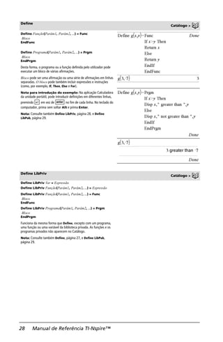 Manual TI-NSpire | PDF