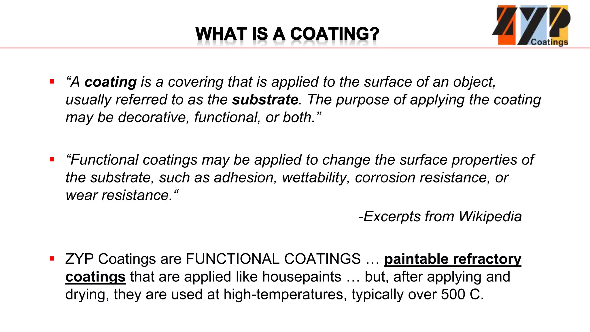 Why Use A Paintable Refractory Coating? -- The Benefits of ZYP Coatings ...