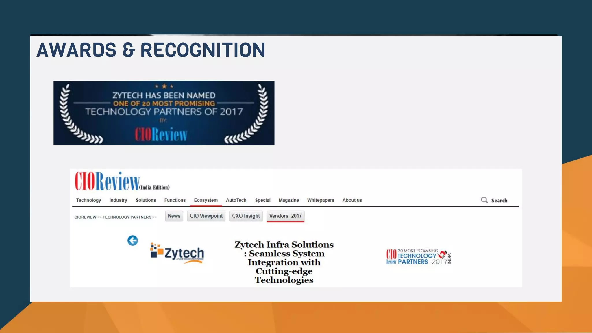 Zytech corporate Presentation | PDF