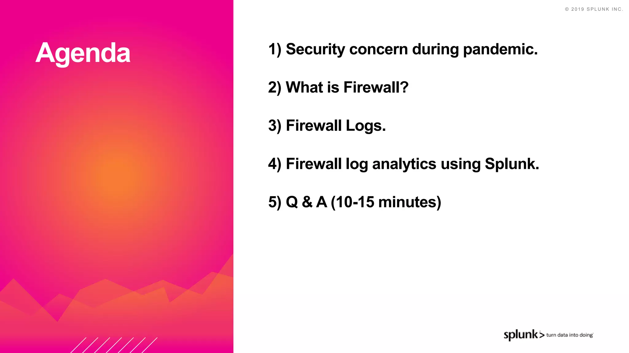 Firewall and its analytics using Splunk | PPT