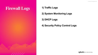 Firewall and its analytics using Splunk | PPT
