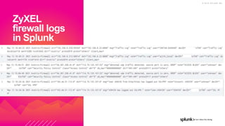 Firewall and its analytics using Splunk | PPT