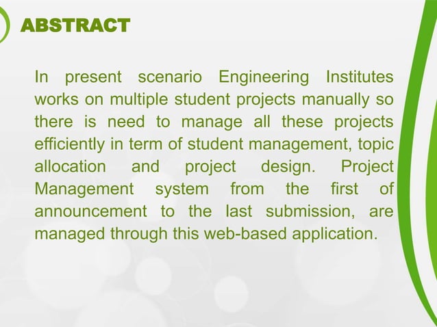 Project Management System | PPT