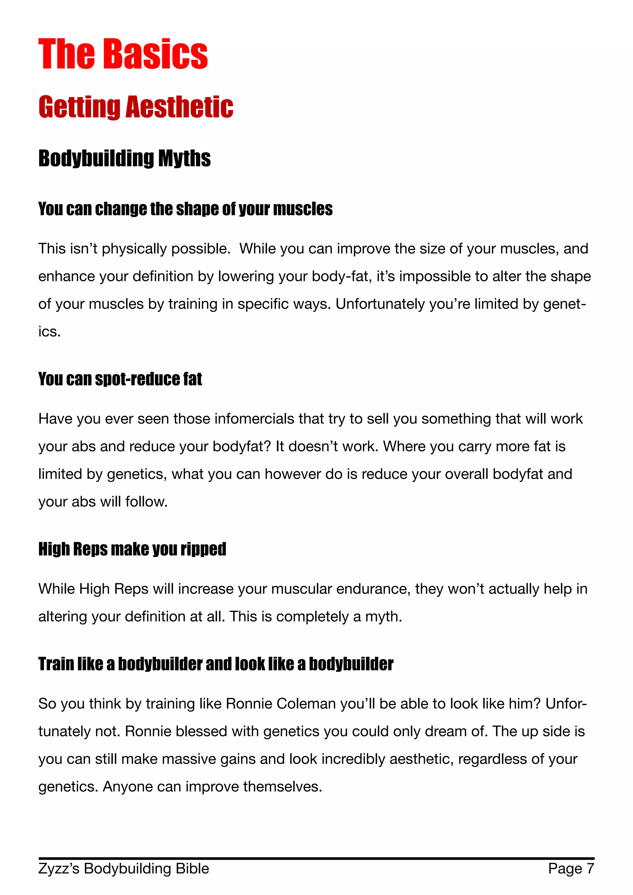 Zyzzs body building-bible-exclusive | PDF