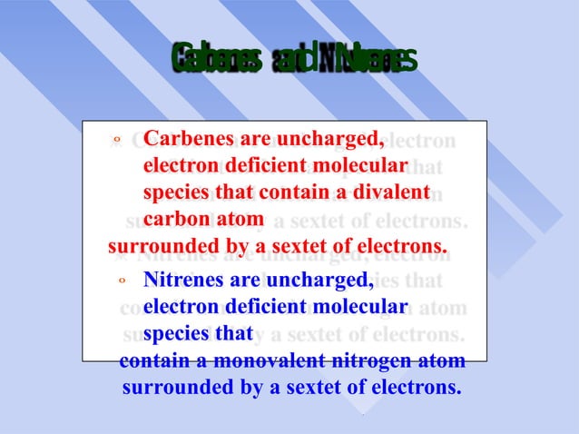 Carbenes & Nitrenes Organic Chemistry.pptx
