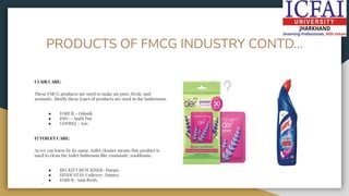 Presentation_of_FMCG_Industry.pdf | Healthcare Industry | Industries