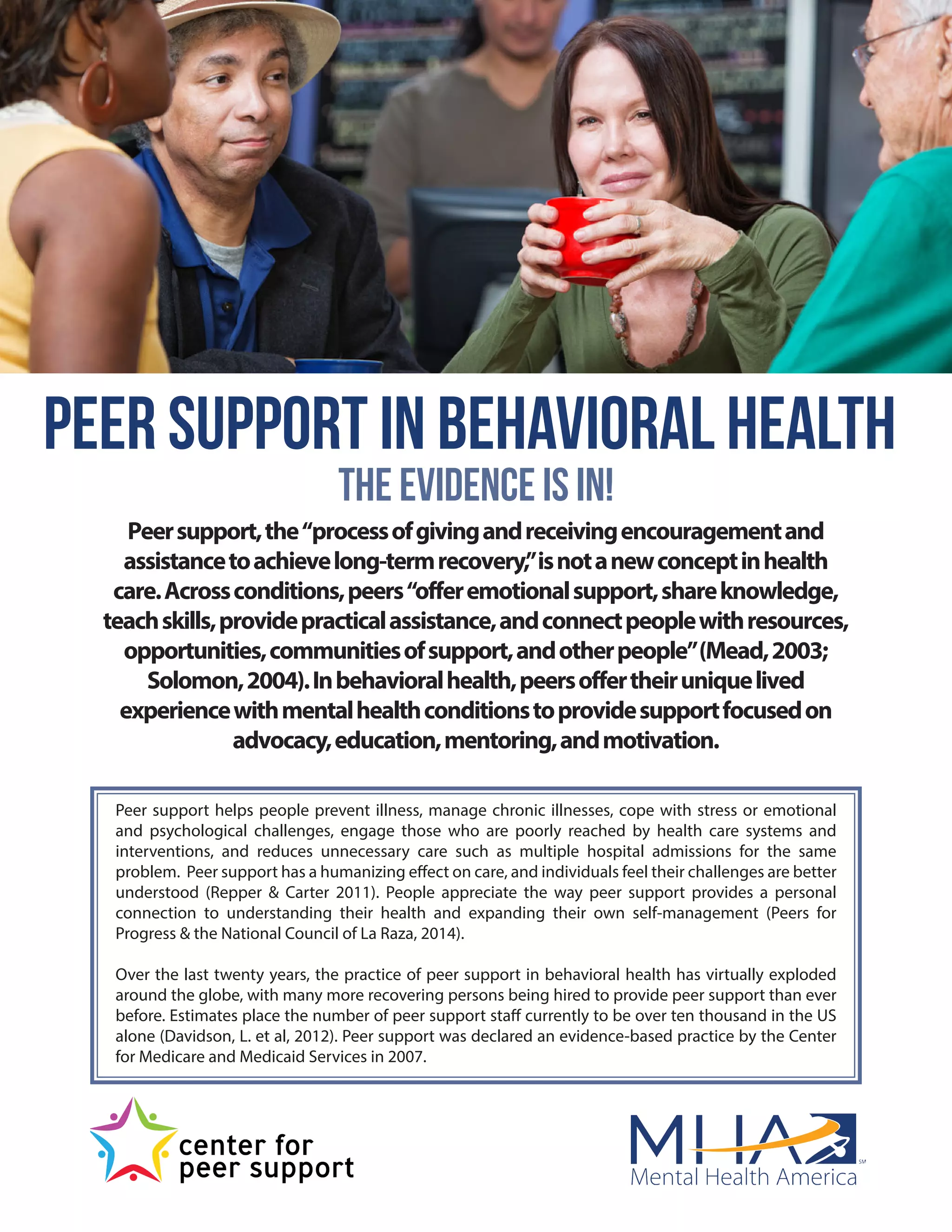 Evidence for peer support 3 | PDF