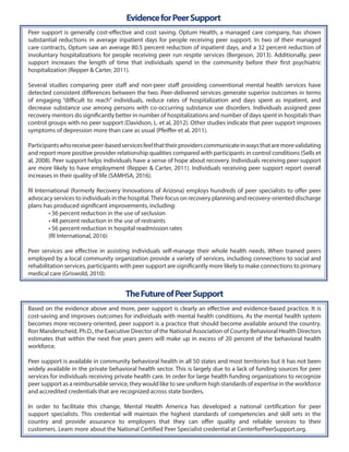 Evidence for peer support 3 | PDF
