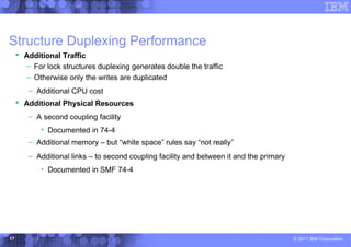Parallel Sysplex Performance Topics | PPT
