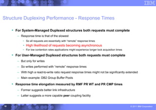 Parallel Sysplex Performance Topics | PPT