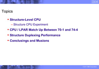 Parallel Sysplex Performance Topics | PPT