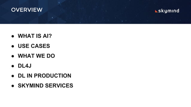 Introduction to Deeplearning4j | PPT