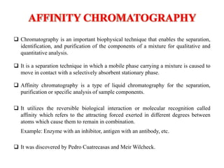 Affinity Chromatography MP MPAT Presentation.pptx